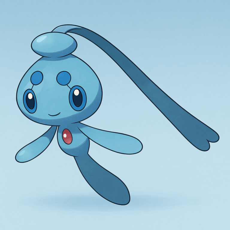 ポケモン 489は幻の存在？特徴と未実装情報